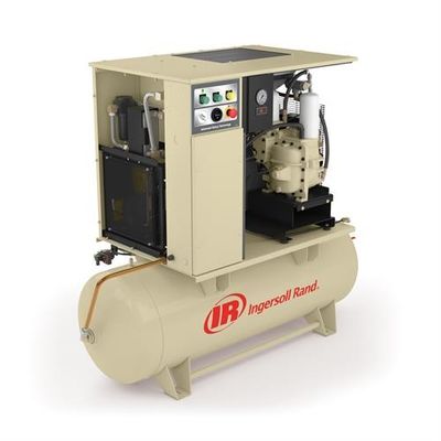 Stable UP6 Small Rotary Screw Compressor , Oil Flooded Integrated Air ...