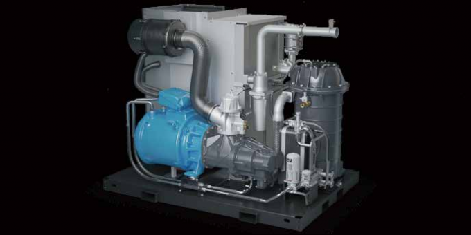 15.5-62.2m3/Min Twin Screw Air Compressor , ISO Oil Injected Rotary ...